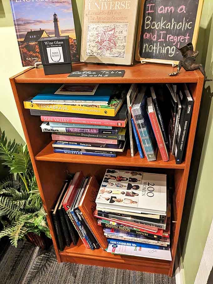 Coffee table books on travel and art offer vicarious adventures to faraway places, perfect for dreamers planning their next escape from Michigan winters.