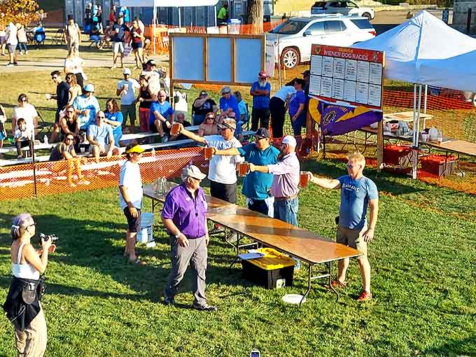 Community gatherings at Depot Park bring locals together in the time-honored tradition of sharing food, stories, and laughter.