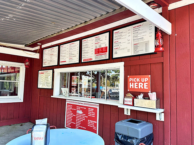 The order window &ndash; where dreams are articulated, decisions are agonized over, and diet plans go to die happy deaths.