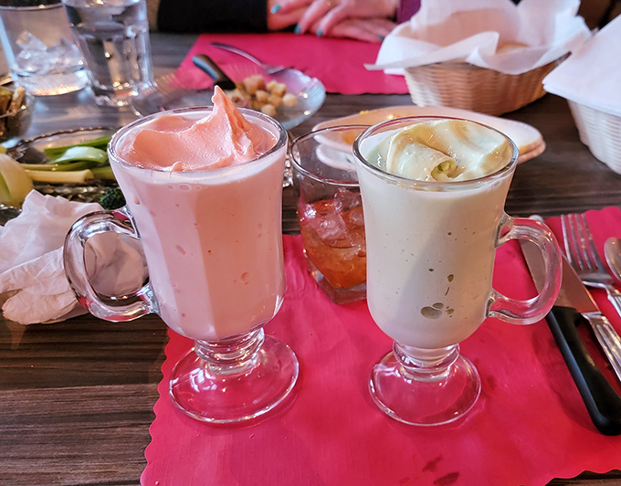 Dessert or cocktail? At Red's, these creamy after-dinner drinks blur the line deliciously, offering a sweet finale to your supper club experience.