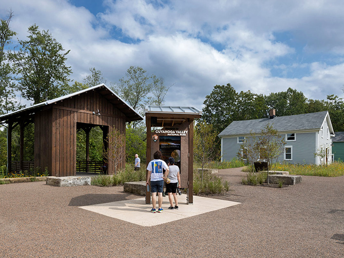 Friendly park rangers greet visitors at the information desk, their knowledge of local history and trails surpassed only by their enthusiasm.