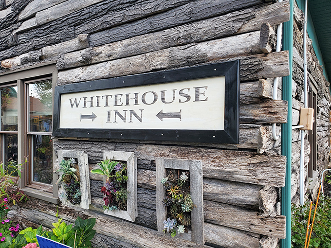 Inn Sign: Like a treasure map marker, this weathered sign has guided hungry travelers to deliciousness for generations.