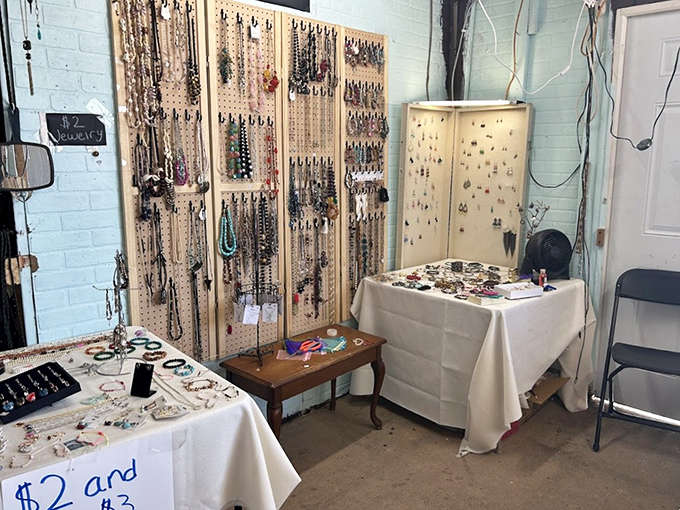 When your jewelry shopping involves actual treasure hunting instead of fluorescent-lit mall stores, you know you're doing something right with your weekend.