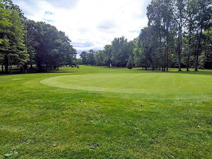 Maple Ridge Golf Course offers rolling greens under Ohio's big sky. A perfect place to work on your swing while surrounded by natural beauty.