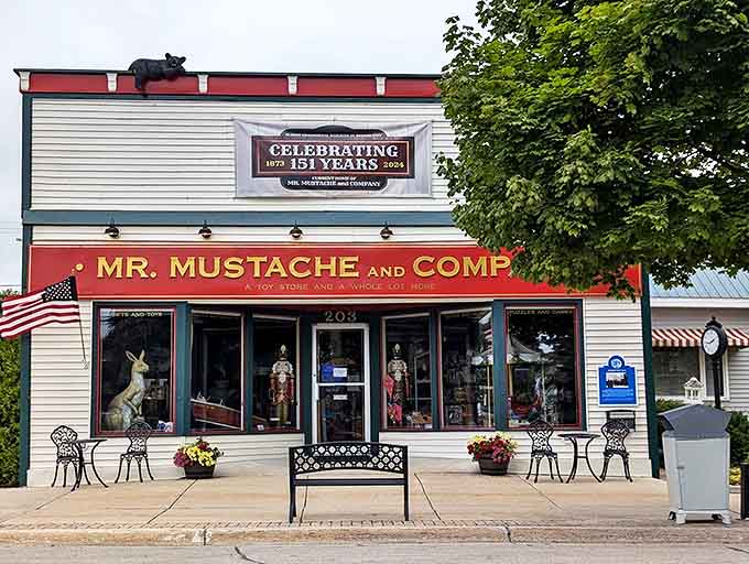 Mr. Mustache and Company toy store proves that in the age of screens, the magic of a real toy shop still captivates young and old.