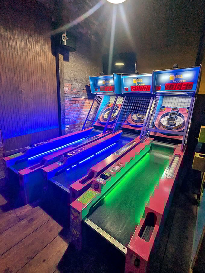 The satisfying clack of skee-ball lanes offers a different kind of nostalgia &ndash; the boardwalk kind that smells like summer and sounds like victory.
