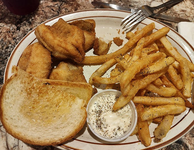 Sunfish so fresh and perfectly fried, you'll swear you can hear Minnesota's lakes applauding with each crispy, tender bite.