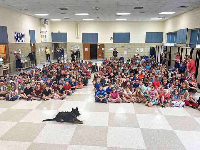Where school events draw the whole town, not just parents, because supporting the next generation is simply what neighbors do.