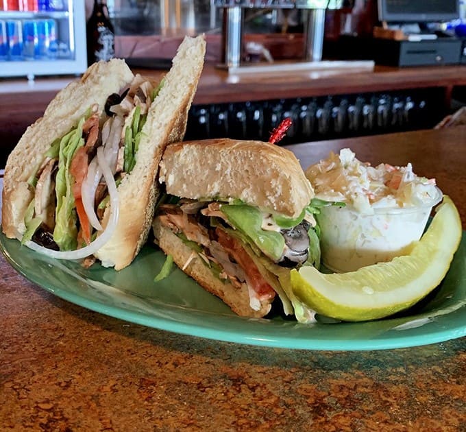 The Garden Sandwich proves vegetables can be exciting when they're this fresh and piled this high on quality bread.