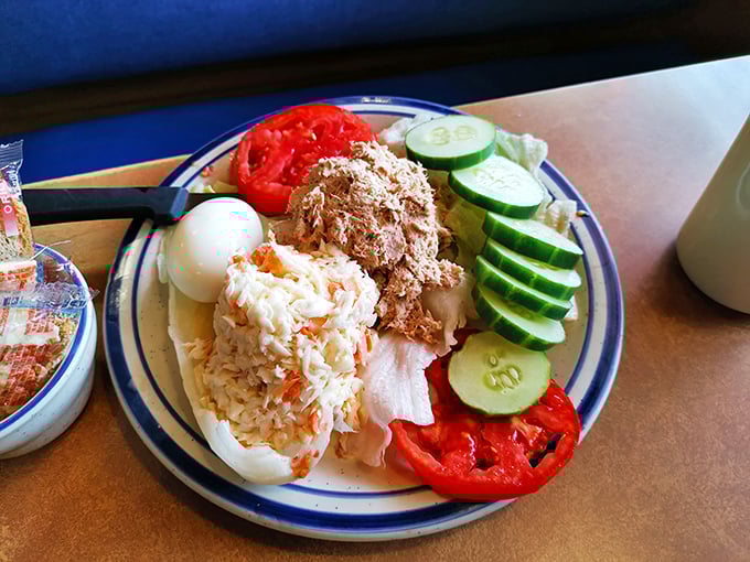 A surprisingly fresh arrangement proving that sometimes the simplest dishes &ndash; when made with care &ndash; deliver satisfaction beyond their humble ingredients.