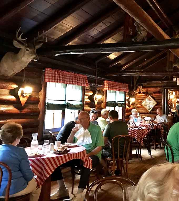 Where memories are made &ndash; diners enjoying the warm, convivial atmosphere that keeps locals and visitors coming back for decades.