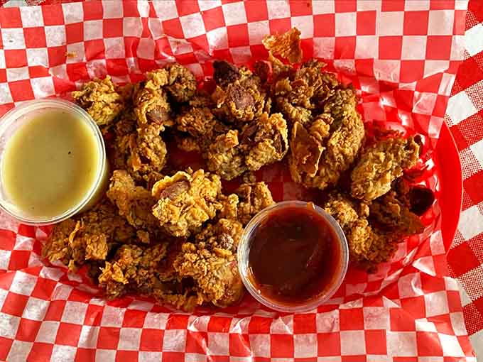 For the adventurous eater, these crispy fried chicken gizzards offer a flavor-packed journey into old-school American cooking traditions.