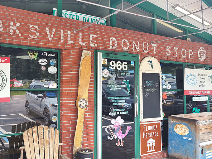 Brooksville's donut stop doubles as a Florida heritage site, where pastry pilgrims come to worship at the altar of fried dough.