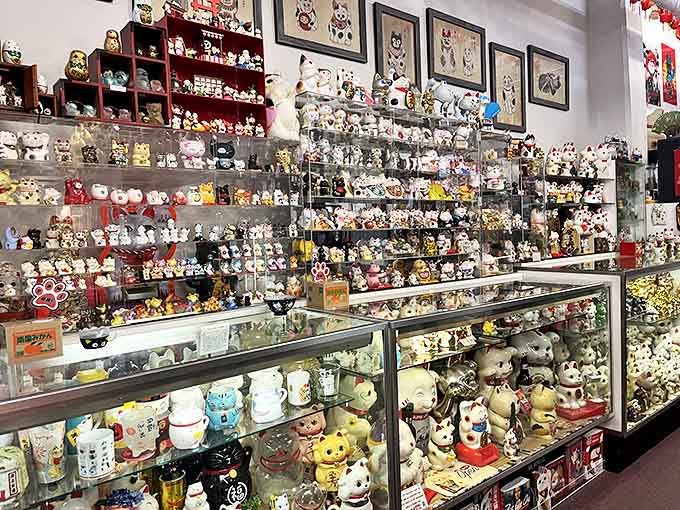 Another angle reveals just how comprehensive this collection truly is &ndash; from floor to ceiling, luck abounds.