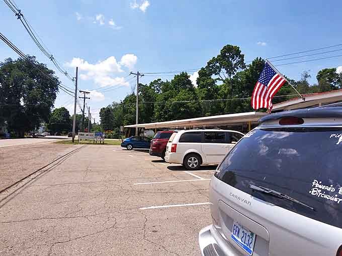 A packed parking lot tells the story – locals and road-trippers alike know that what awaits inside is worth every minute of the wait.