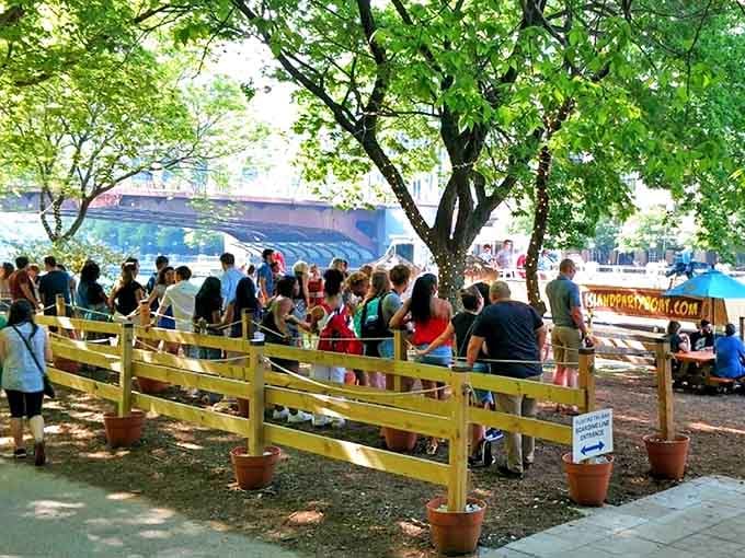 The line forms early for this floating paradise &ndash; proof that Chicagoans know a good escape when they see one.