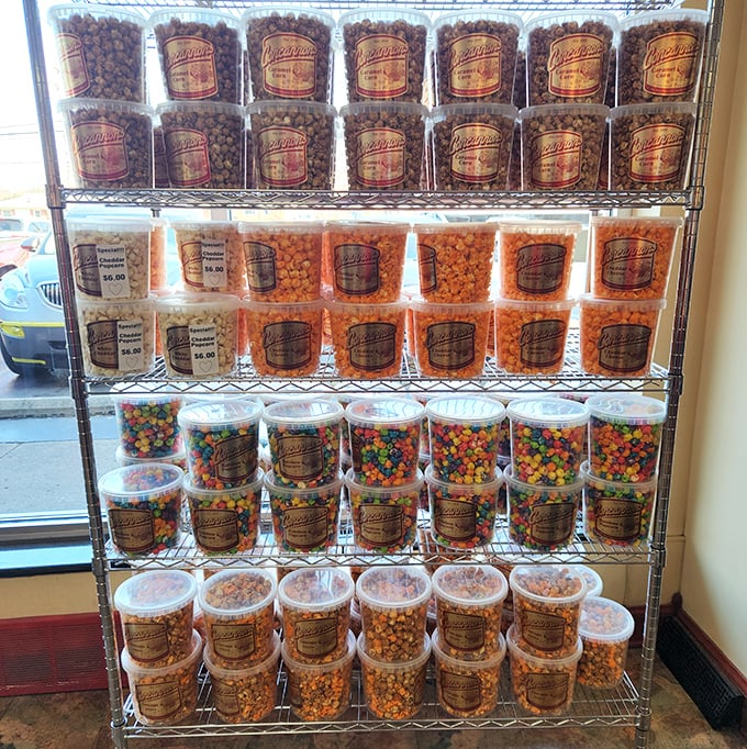 Popcorn paradise &ndash; because sometimes you need a salty intermission between sweet acts in this culinary theater.