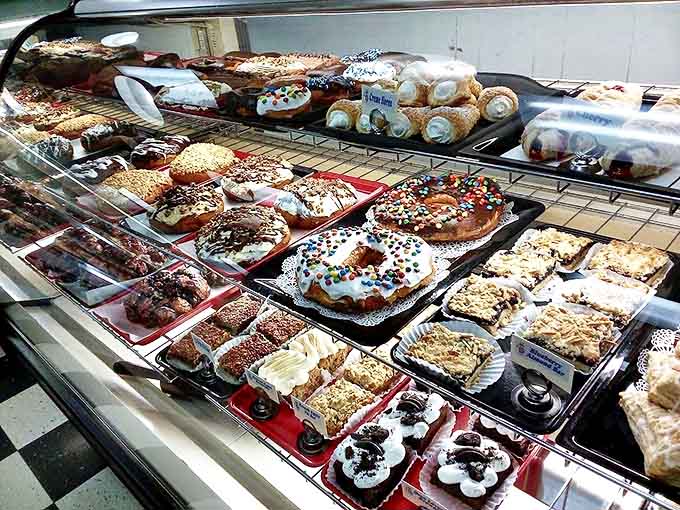 A treasure trove of baked goods and specialty items that transform ordinary meals into memorable occasions. Grocery shopping or treasure hunting?