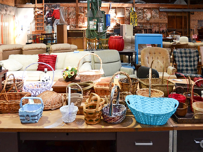 Baskets of every shape and size create a textural wonderland &ndash; from picnic-ready to storage solutions with character.
