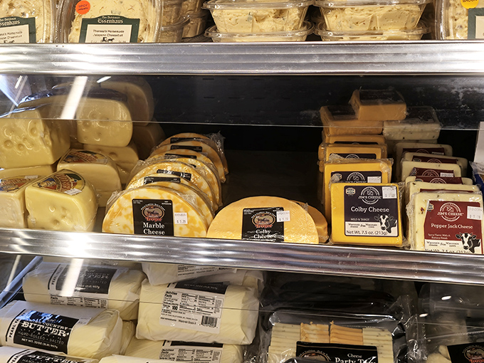 This isn't just cheese &ndash; it's dairy gold, crafted locally and displayed with pride, offering flavors that make plastic-wrapped supermarket versions hang their heads in shame.
