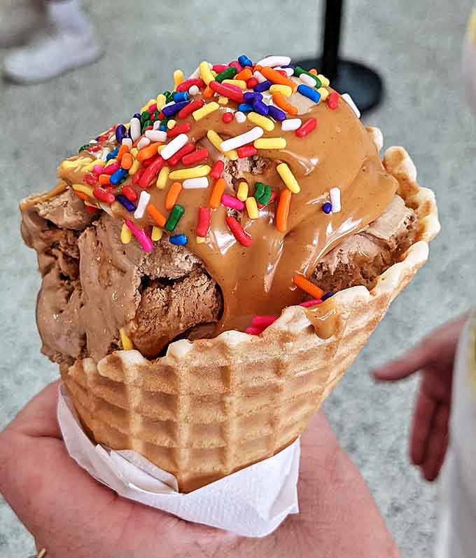 Coffee ice cream that delivers more satisfaction than your morning brew, with none of the jitters.