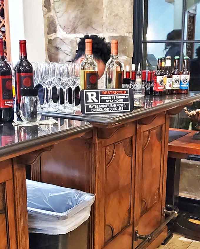 Not just a bar but a stage for liquid artistry &ndash; where Ohio wines take center stage and glasses stand ready for their starring role.