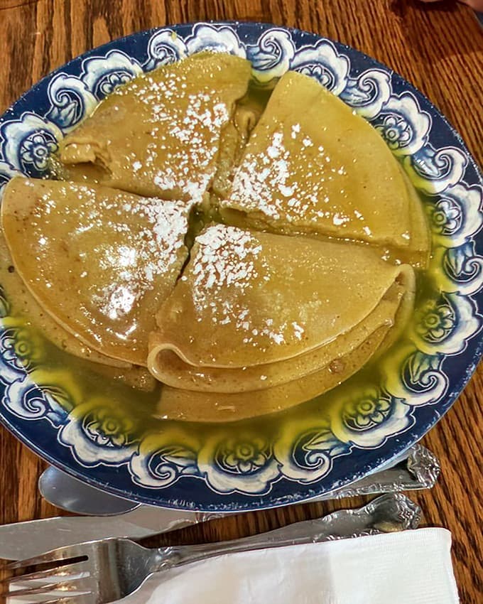 Crepes Suzette bring a touch of elegance to the table, delicate and sophisticated yet still comforting enough to feel like a warm hug.