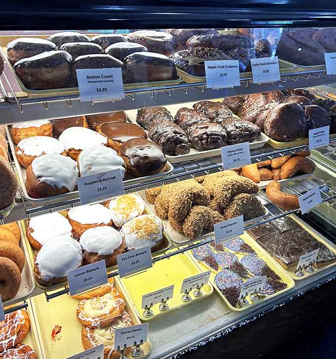The bakery's shelves tell stories of local pride, with collectibles and memorabilia creating that "grandma's kitchen" feeling we all crave.