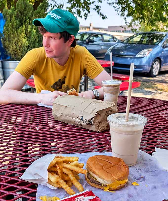 Where memories are made between bites &ndash; Ray's outdoor seating area transforms simple meals into Michigan summer rituals.