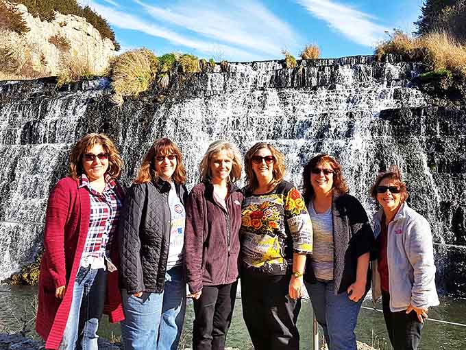Thunder Bay Falls creates nature's perfect soundtrack, where visitors pause to appreciate the simple power of falling water.