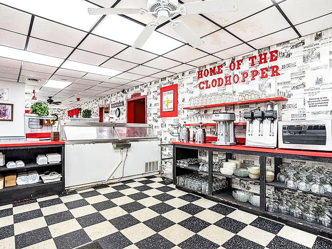 Home of the Clodhopper proclaims the sign &ndash; a warning and a challenge to those who think they can handle Hayloft's signature creation.