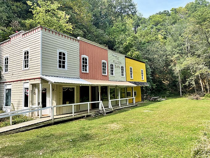 Brick, history, and small-town charm converge on Fulton's Main Street, where every storefront has a story to tell.