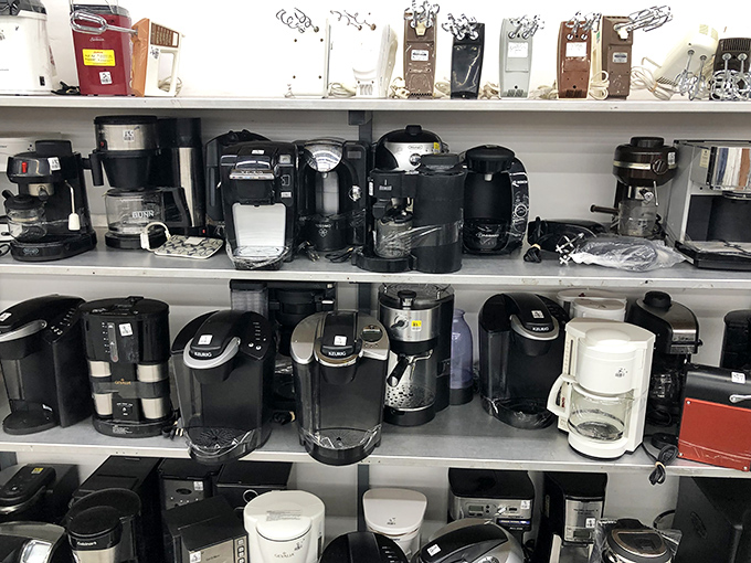 The coffee maker graveyard &ndash; where Keurigs and Mr. Coffees await resurrection in new kitchens with second-chance brewing careers.