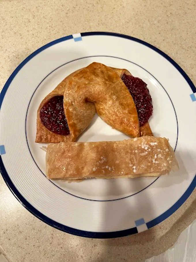 A plate of happiness alongside coffee – the ideal mid-morning break that makes you wonder why you ever settled for donuts.