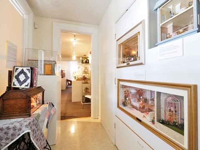 The museum's hallways lead visitors from one miniature world to another. Each doorway promises new tiny treasures to discover.