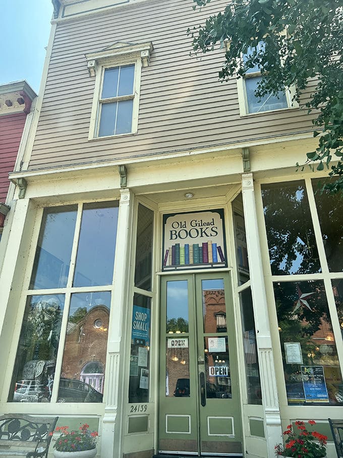 Old Gilead Books offers literary treasures in a historic building where the floorboards creak with stories of their own.