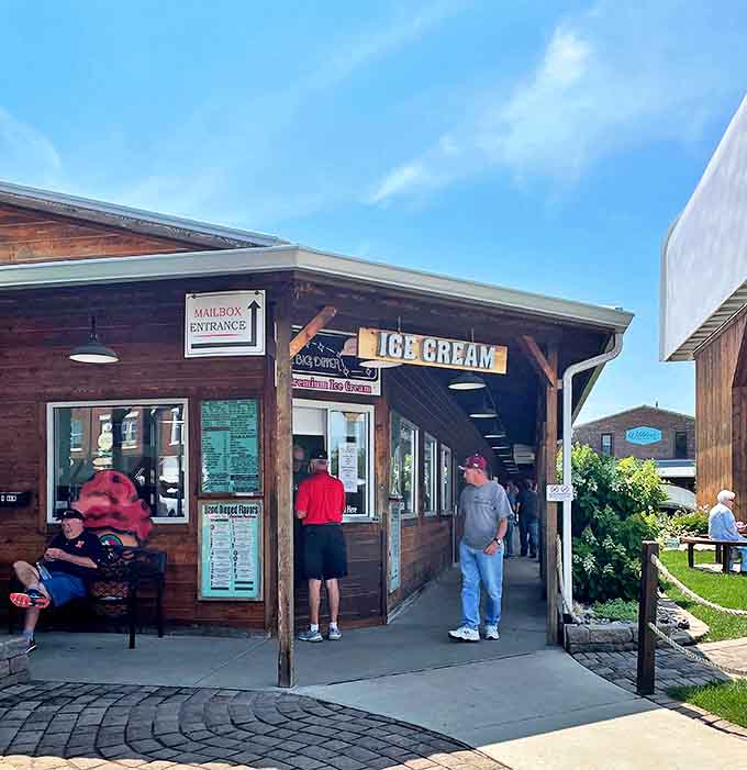 The order window where dreams come true and decisions become deliciously difficult, one scoop at a time.