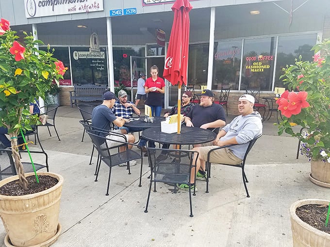 Minnesota's summer months are precious, and Ganley's outdoor seating lets you soak up every moment while enjoying your morning feast.