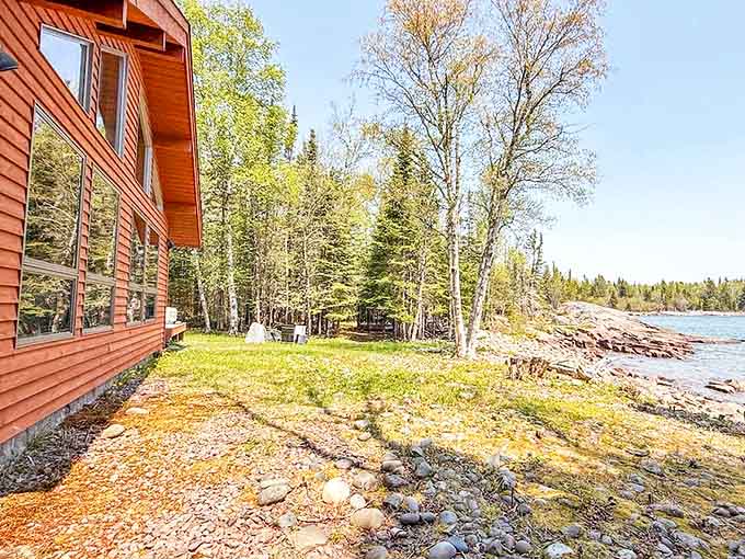 Step outside to where the real magic happens &ndash; where forest meets shoreline in a perfect Minnesota melody.