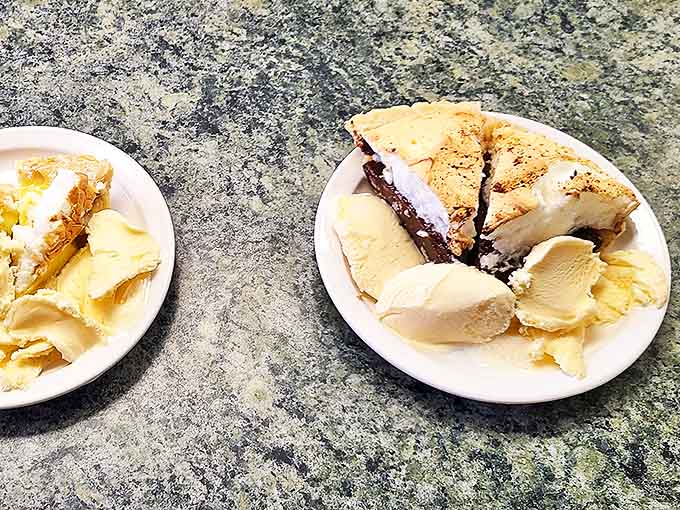 Pie and ice cream &ndash; the dessert equivalent of a perfect marriage, where each makes the other better just by being there.