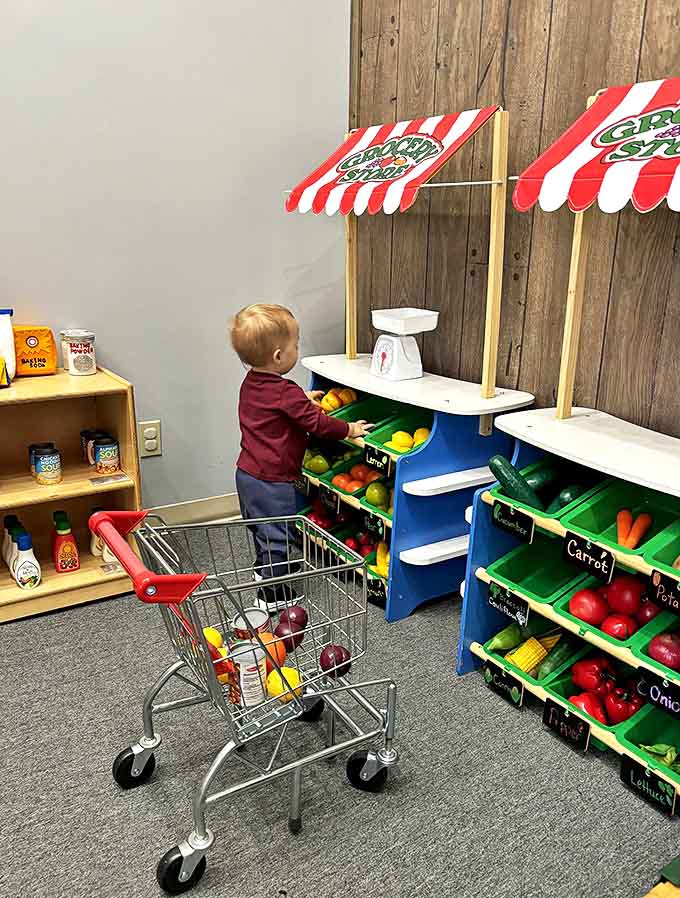 The Children's Museum proves learning should be delicious fun – where tomorrow's chefs practice produce selection with today's giggles.