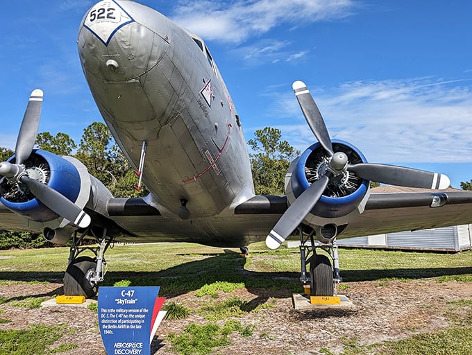 The mighty C-47 Skytrain, aviation's reliable workhorse that helped win WWII. Like the Energizer Bunny of aircraft, these kept going and going when others couldn't.