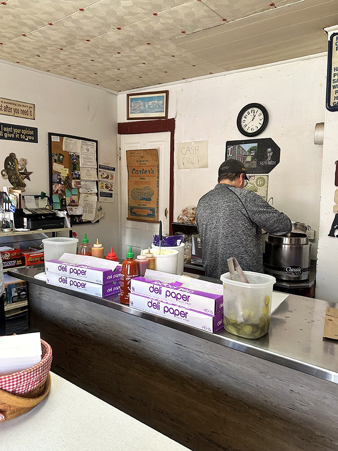 The wizards behind the counter&mdash;crafting each hot dog with practiced precision and genuine Ohio hospitality.