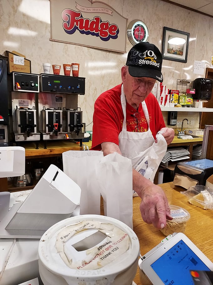 Skilled hands at work &ndash; crafting delicious memories with techniques perfected through years of dedication to the baker's art.
