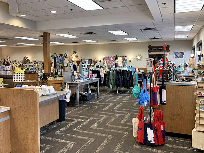 The gift shop at Tobie's: where "I'm just browsing" becomes "I need all of this" faster than you can say "Minnesota nice."