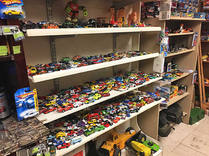 Hot Wheels heaven for collectors &ndash; these miniature vehicles represent decades of automotive design shrunk down to pocket size.