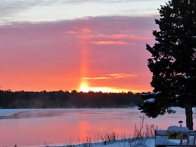Winter transforms the island into a snow-covered wonderland that's equal parts beautiful and "why did I leave my warm bed?"