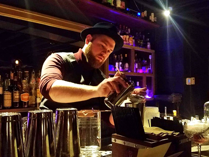 Watch as the bartender transforms ordinary ingredients into extraordinary experiences – part scientist, part artist, all wizard.