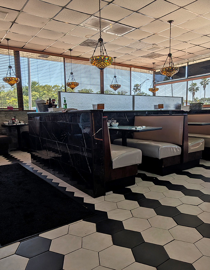 These booths aren't just seating &ndash; they're comfort zones where calories don't count and coffee refills appear like magic.