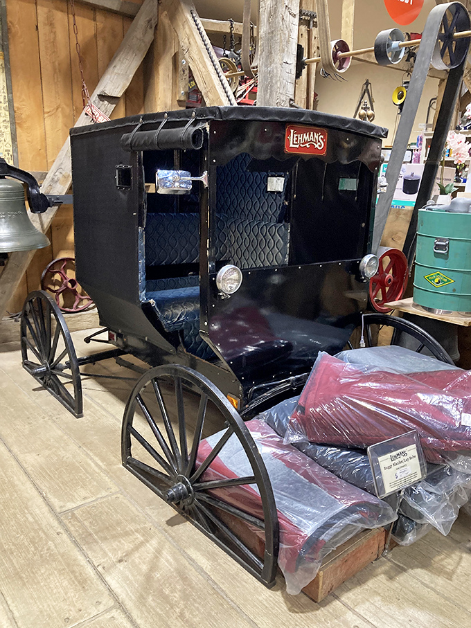 This restored Amish carriage isn't merely transportation&mdash;it's a masterclass in sustainable design that's stood the test of time.